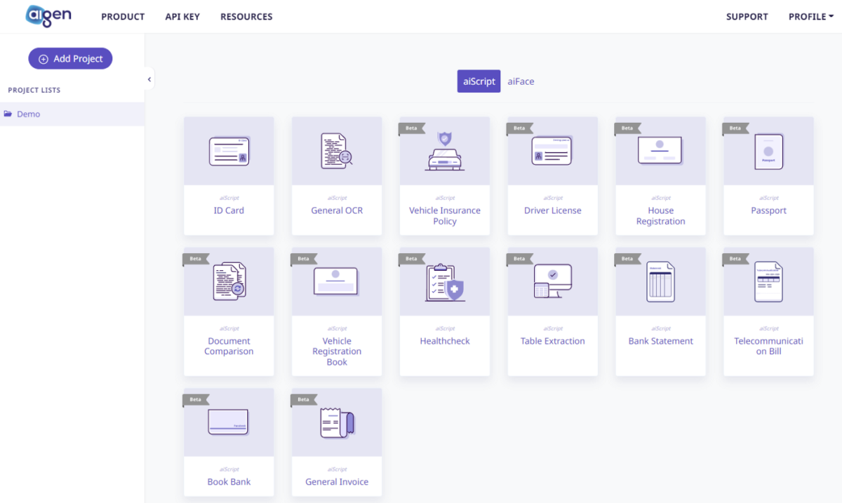 ทำ OCR ภาษาไทย ด้วย aiScript API จาก AI GEN - AI GEN