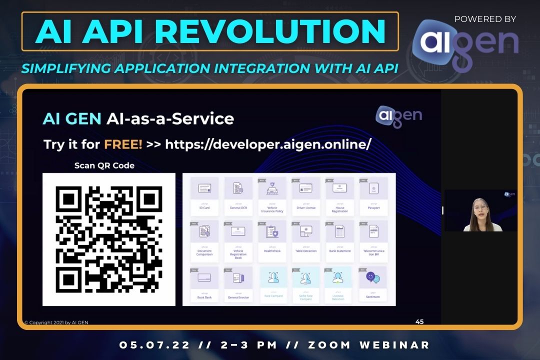 รวมภาพบรรยากาศงานสัมมนา AI API Revolution - AI GEN