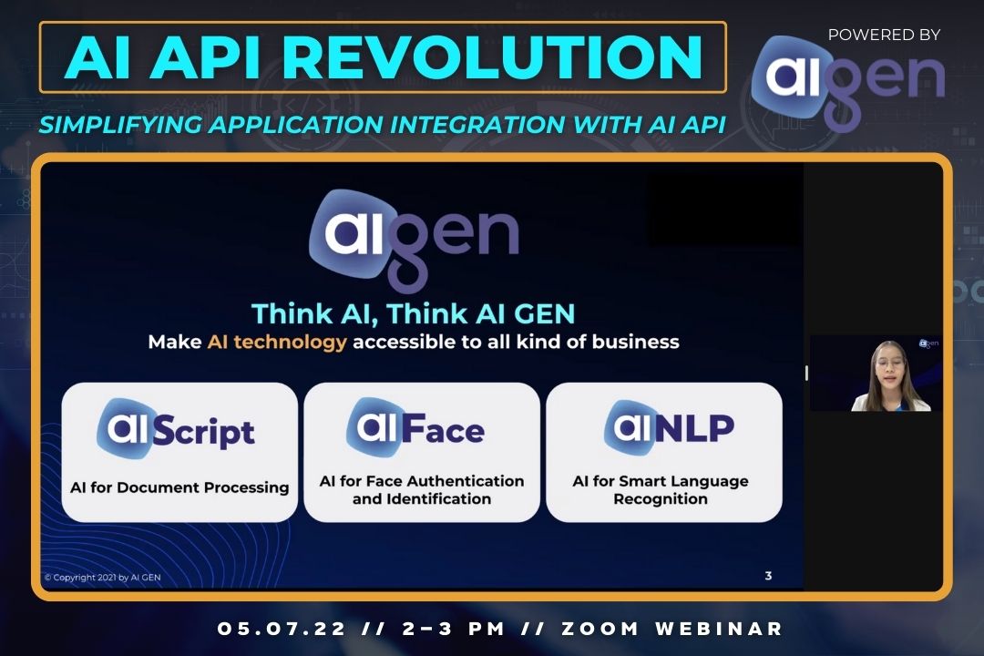 รวมภาพบรรยากาศงานสัมมนา AI API Revolution - AI GEN