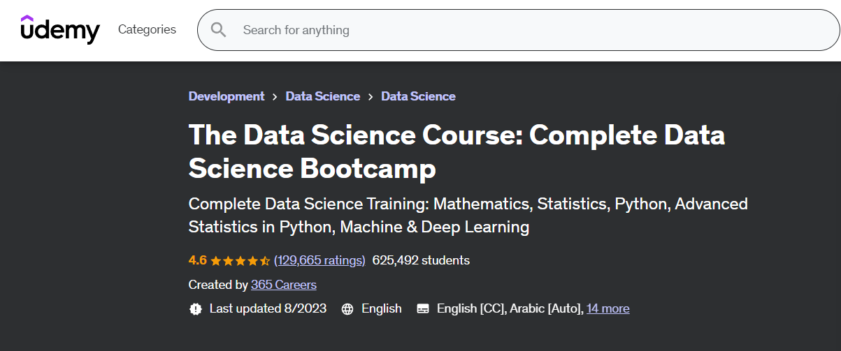 รีวิวคอร์สออนไลน์ และ BootCAMP ด้าน AI และ Machine learning