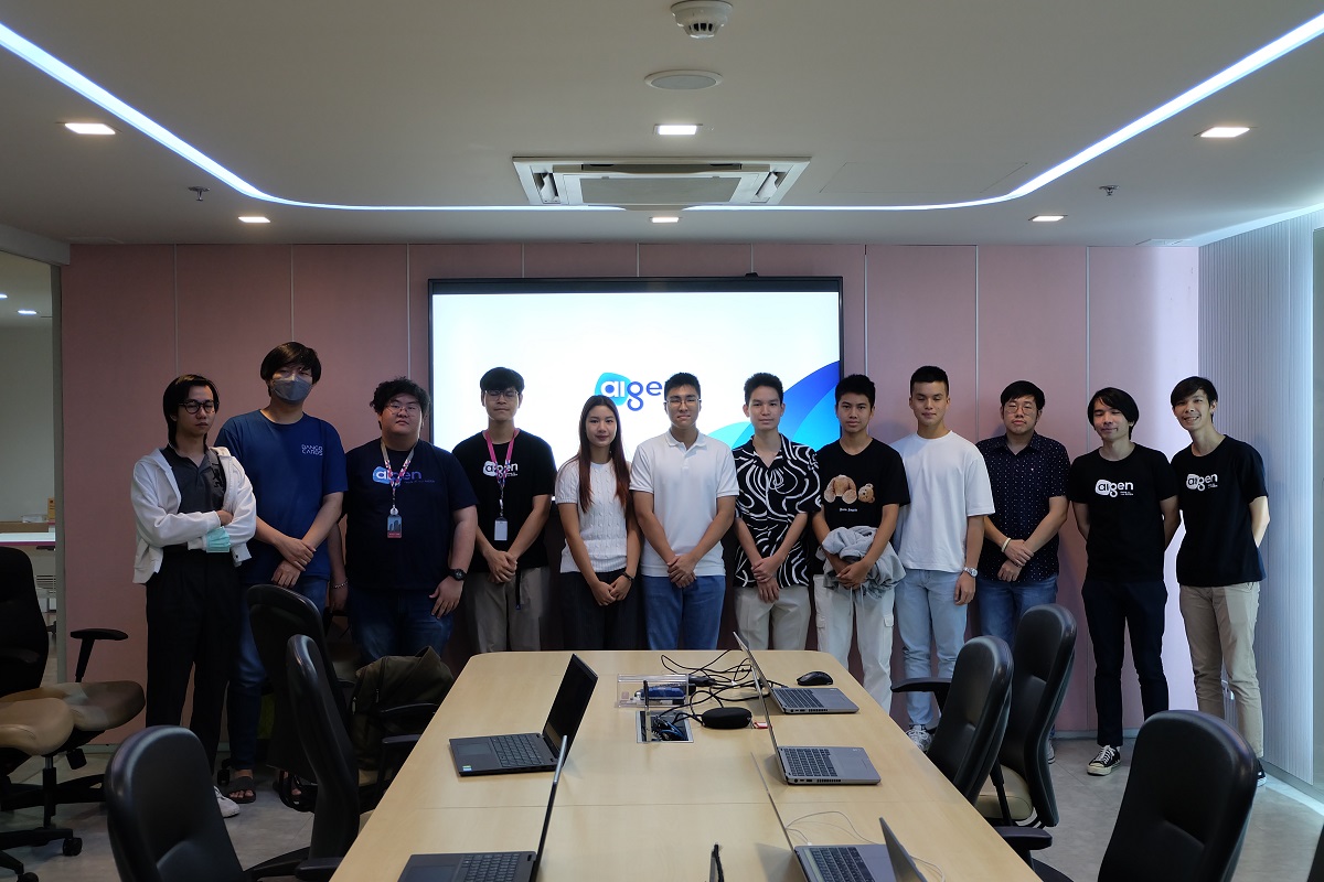 รวมภาพบรรยากาศงาน AIGEN x RIS Shadow Program