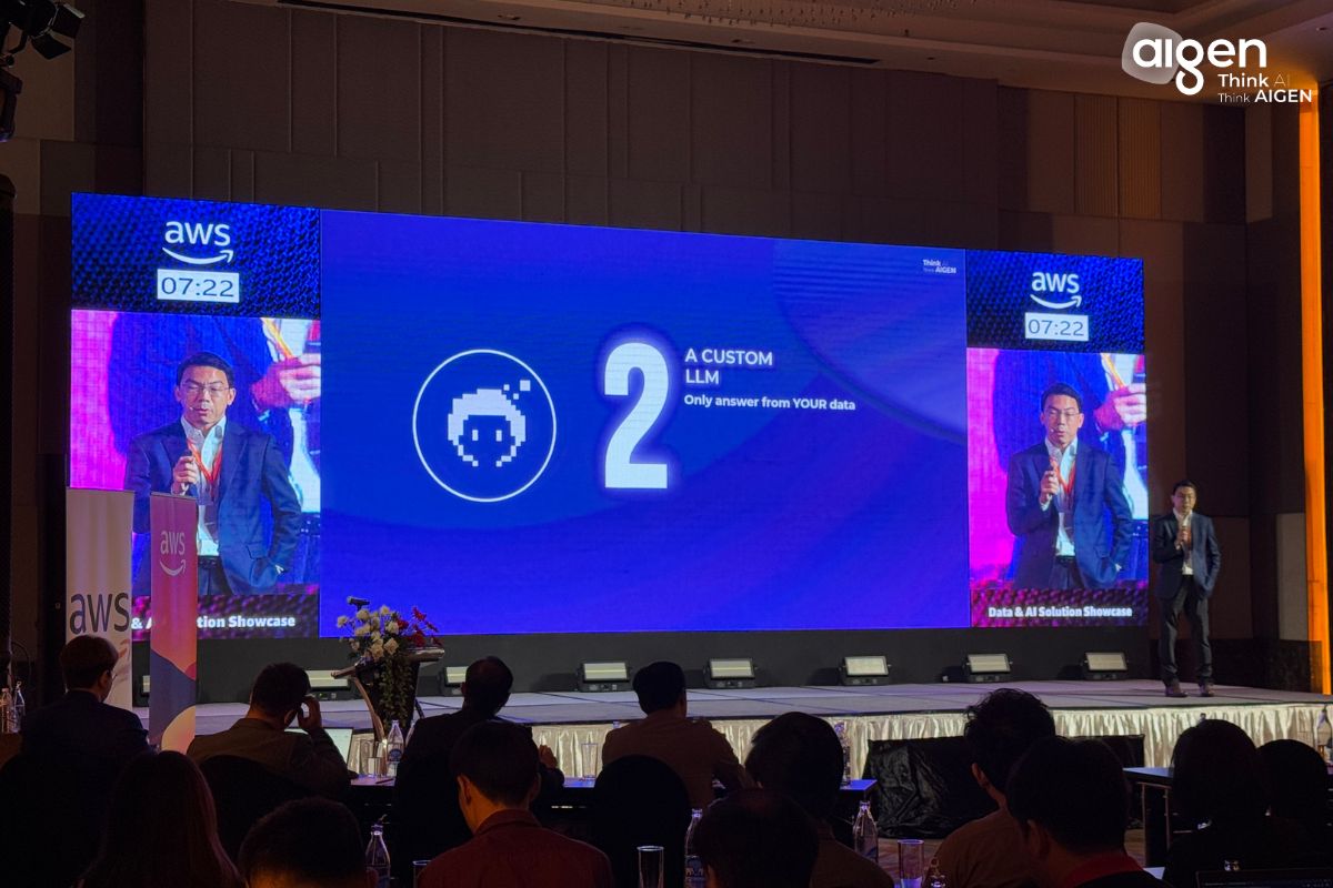 รวมภาพบรรยากาศงาน AWS Data & AI Solution Showcase