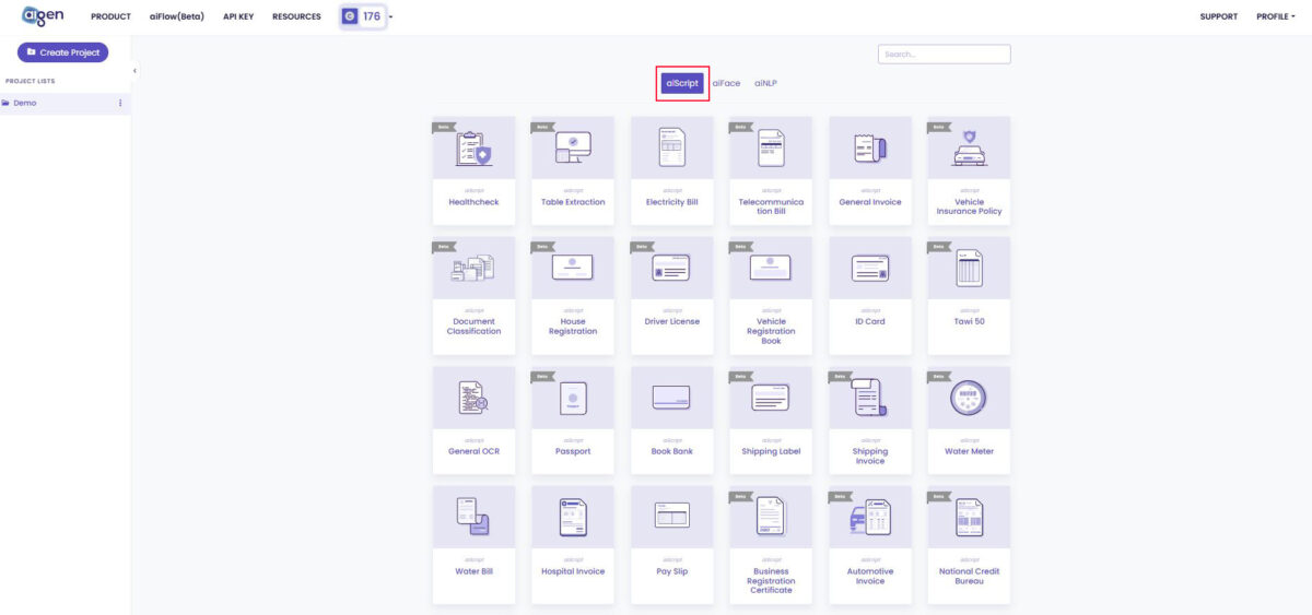 aiScript บริการ AI-OCR ยกระดับการทำ Data-entry ให้กับธุรกิจ - AI GEN