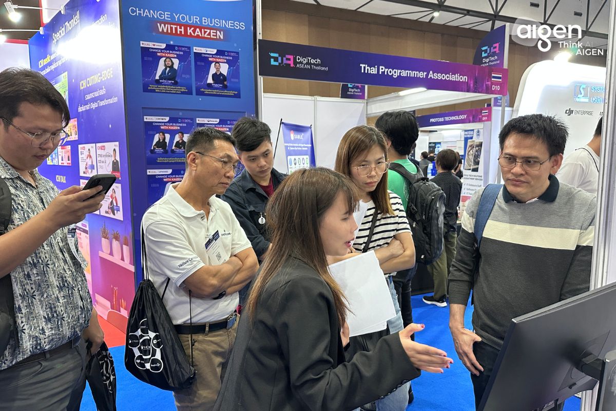 รวมภาพบรรยากาศงาน DigiTech ASEAN 2024 - AI GEN