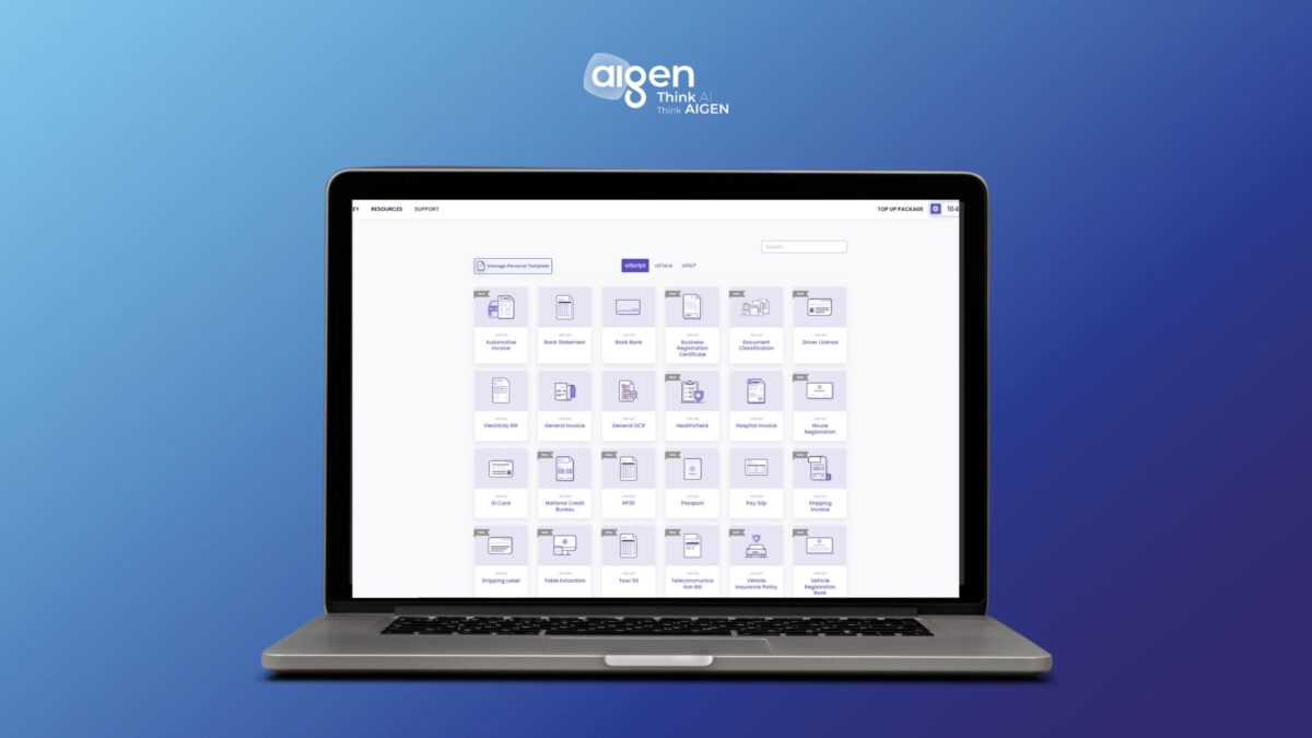 AI-OCR จาก AIGEN ฟีเจอร์รหัสคูปองและการใช้งานเบื้องต้น